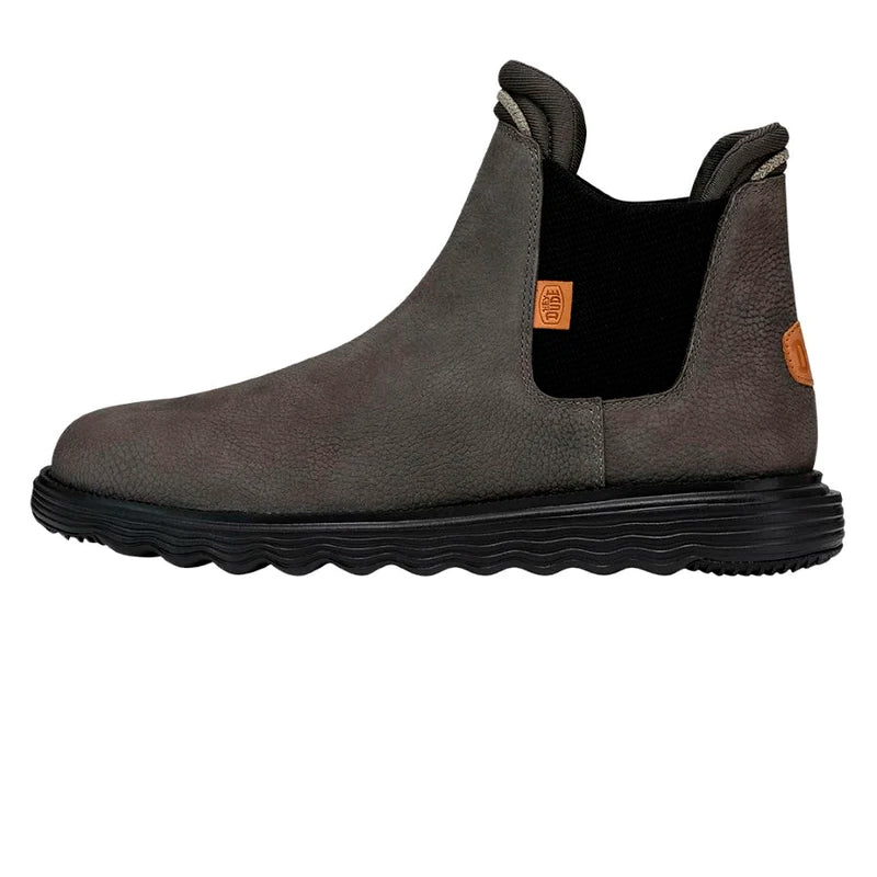 BRANSON BOOT CRAFT LEATHER GREY – HEYDUDE™