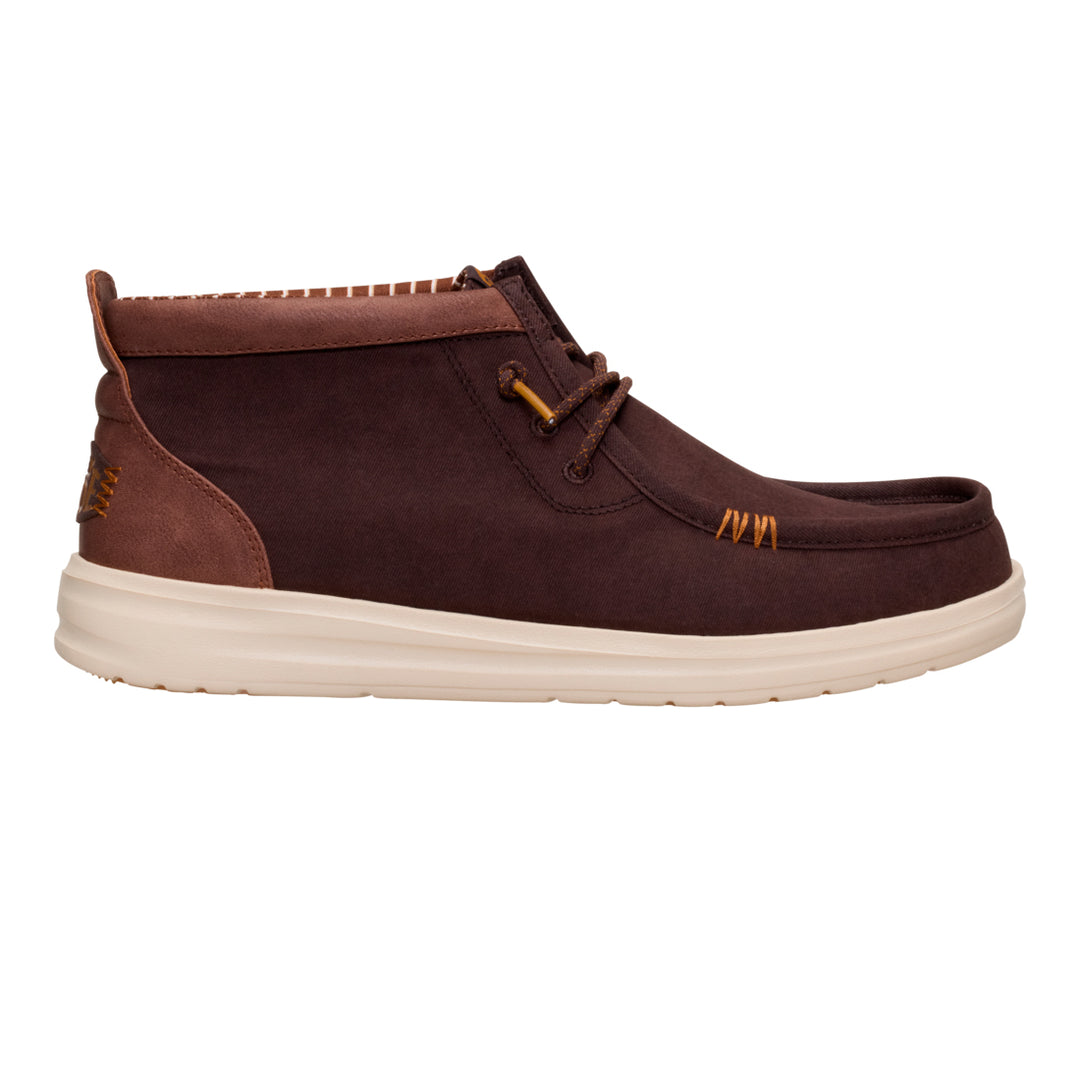 WALLY MID GRIPR VIN CLASSIC MOLE BROWN/DOWNTOWN – HEYDUDE™